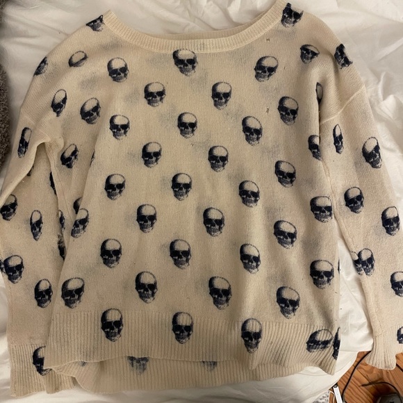 Skull Cashmere | Sweaters | Skull Cashmere Sweater | Poshmark